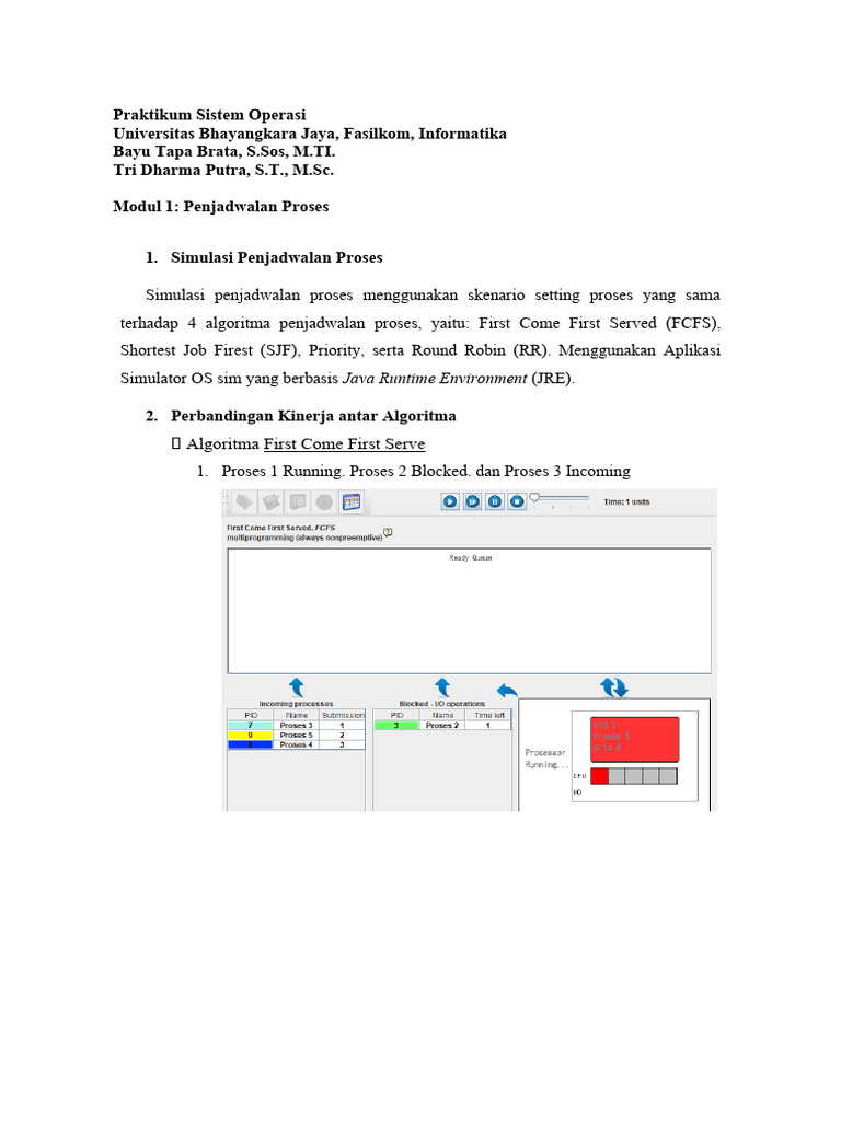 Modul Praktikum Sistem Operasi | PDF | Komputer