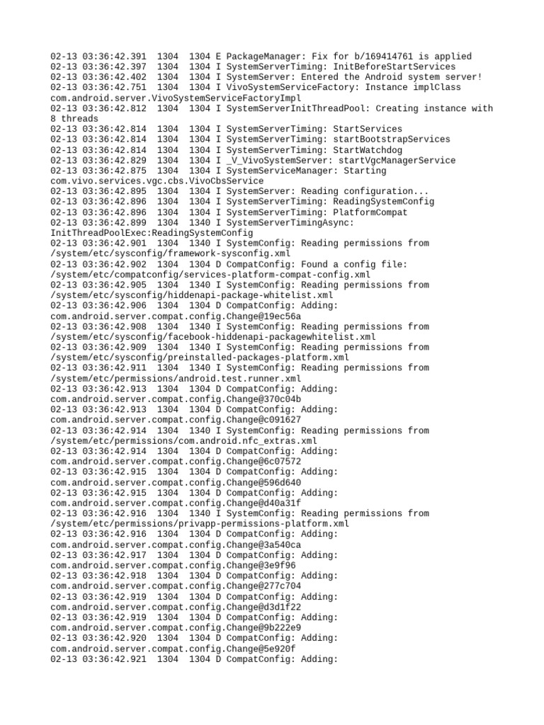 Log | PDF | Computing | Software