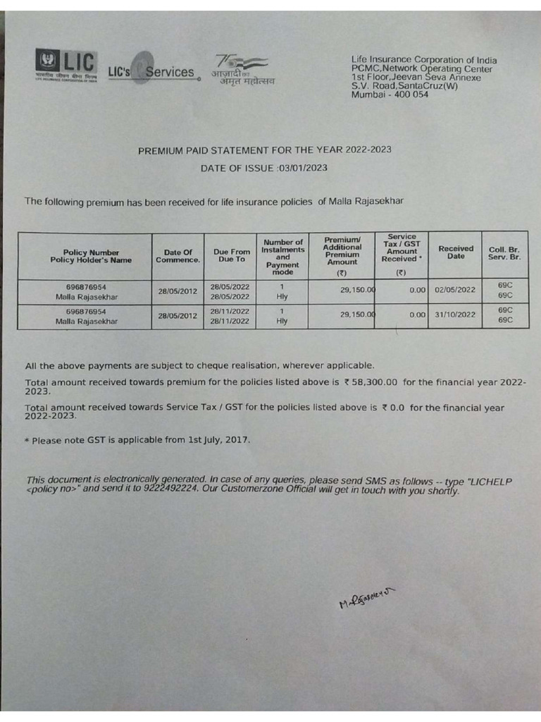 Lic Repaired | PDF