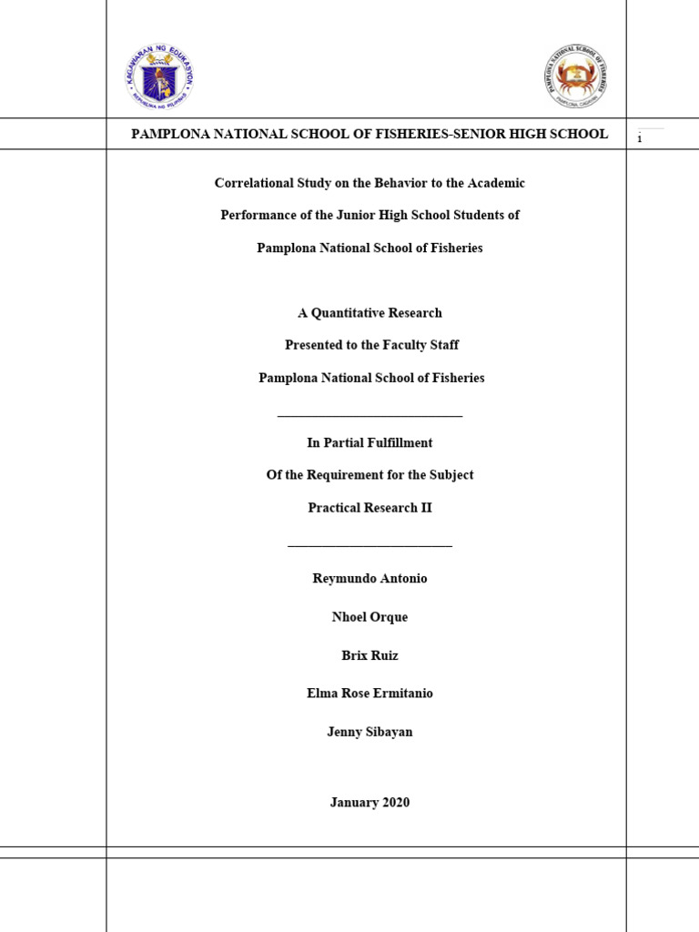 Final Research Part 1 | PDF | Teachers | Psychological Concepts