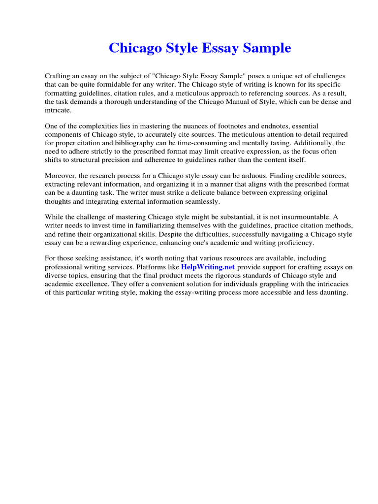 Chicago Style Essay Sample | PDF | Cetacea | Citation