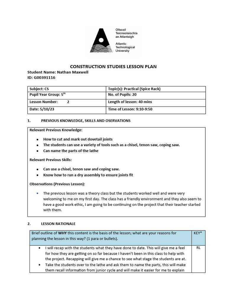 Lesson 3 | PDF | Learning | Cognitive Science