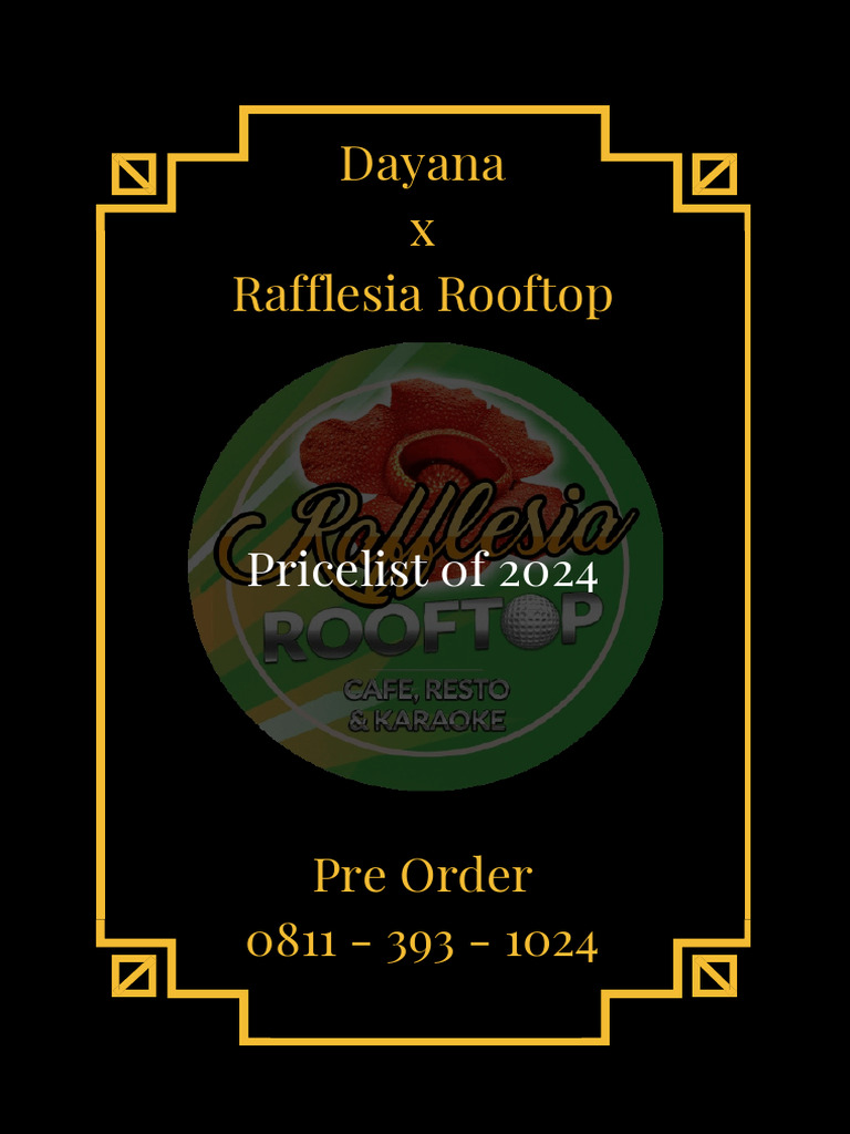 2024 Pricelist Rooftop X Dayana | PDF