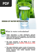 Water Reticulation Design Guidelines | PDF | Pipe (Fluid Conveyance ...