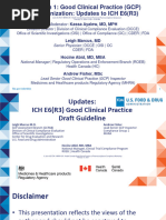 ICH GCP E6 R3 Internal Training | PDF | Clinical Trial | Information Science