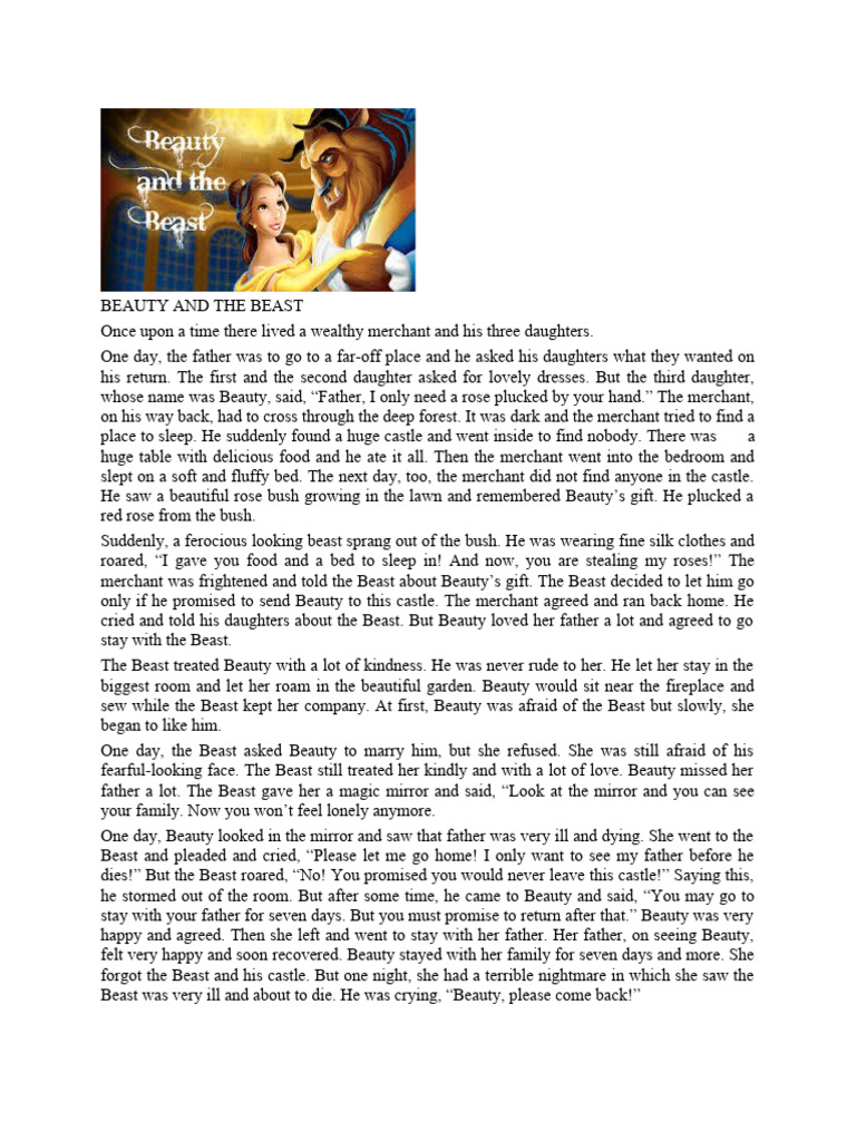 Beauty and The Beast | PDF