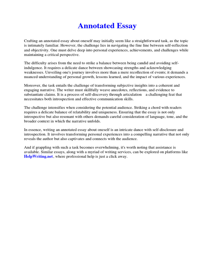 Annotated Essay | PDF | Business Intelligence | Essays