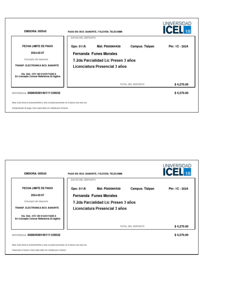 Reference ChargeCredit ICEL | PDF