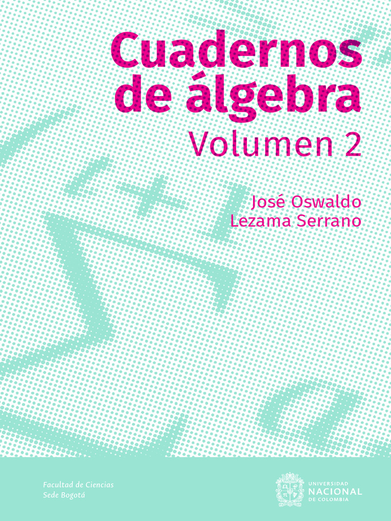 Cuadernos Algebra - VOL. 2 - DIGITAL | PDF | Módulo (Matemáticas) | Álgebra