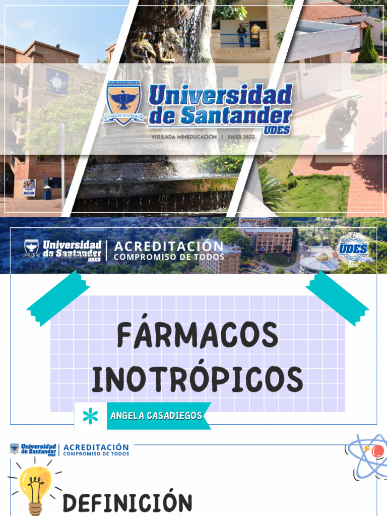 Fármacos Inotropicos | PDF | Norepinefrina | Enfermedades y trastornos