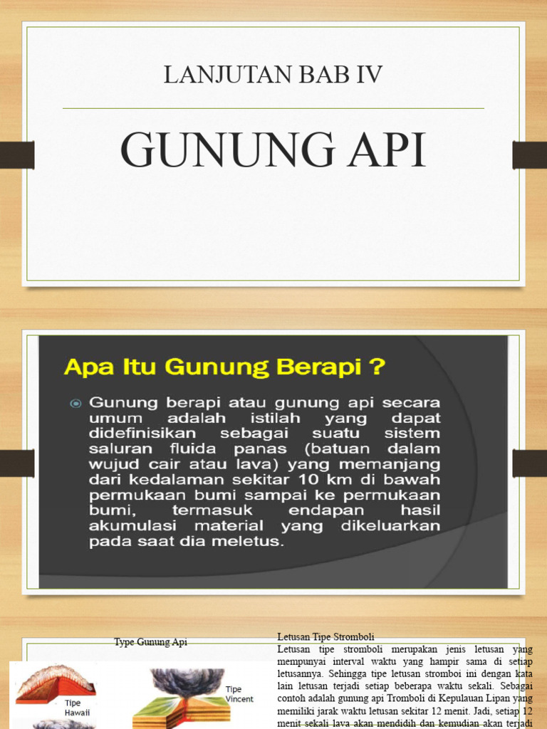 Gunung API | PDF