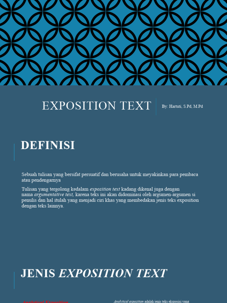 Panduan Lengkap Exposition Text | PDF | Seni