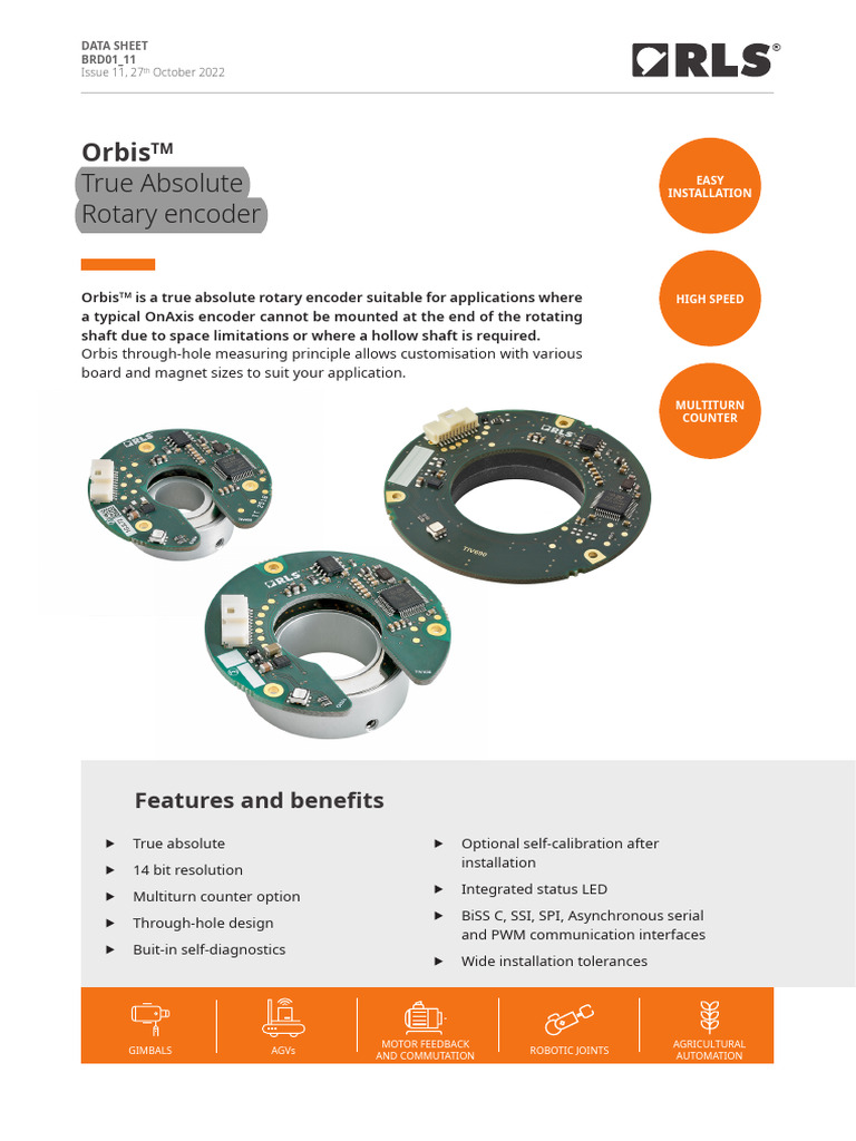 True Absolute Encoder | PDF | Electrical Connector | Electronics