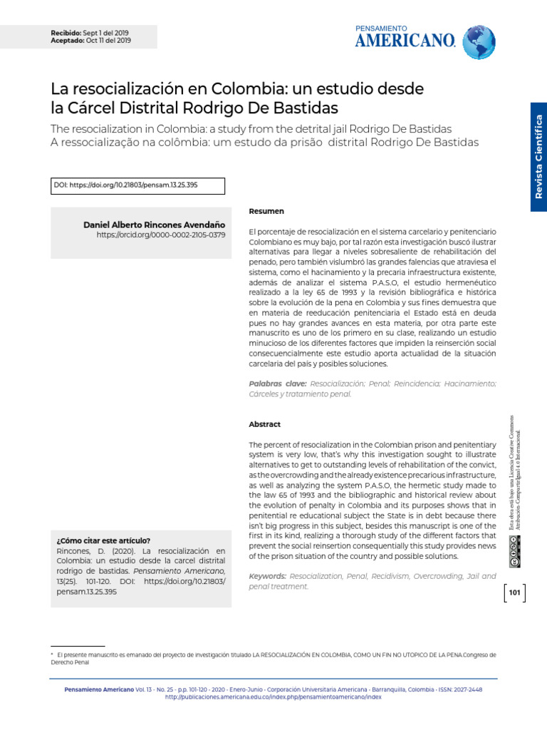 Daniel Alberto Rincones | PDF | Derecho penal | Castigos