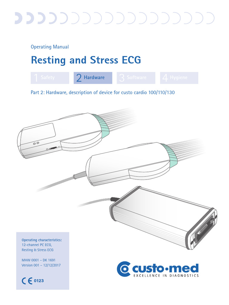 GA ECG Part 2 Hardware Custo Cardio 1xx EN 001 | PDF | Hertz | Radio