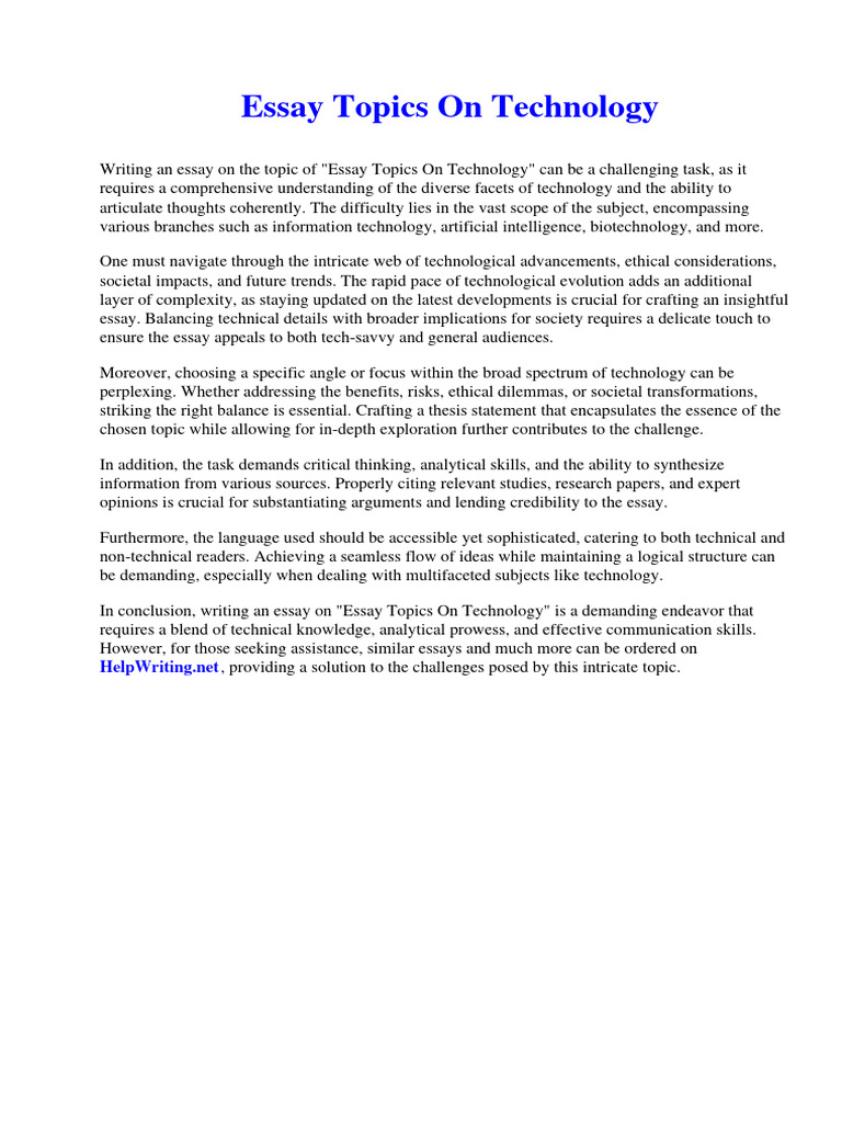 SEO Tips for Tech Essay Writing | PDF | Essays | Wolfgang Amadeus Mozart