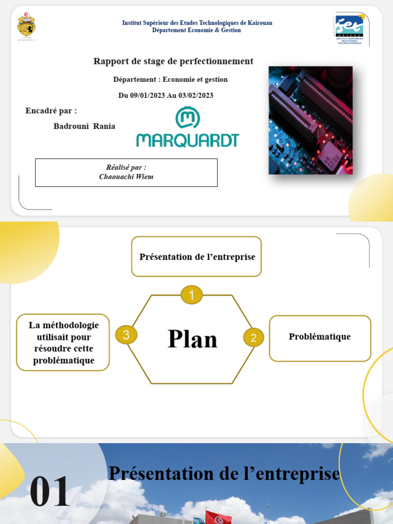 Rapport de Stage 1 | PDF