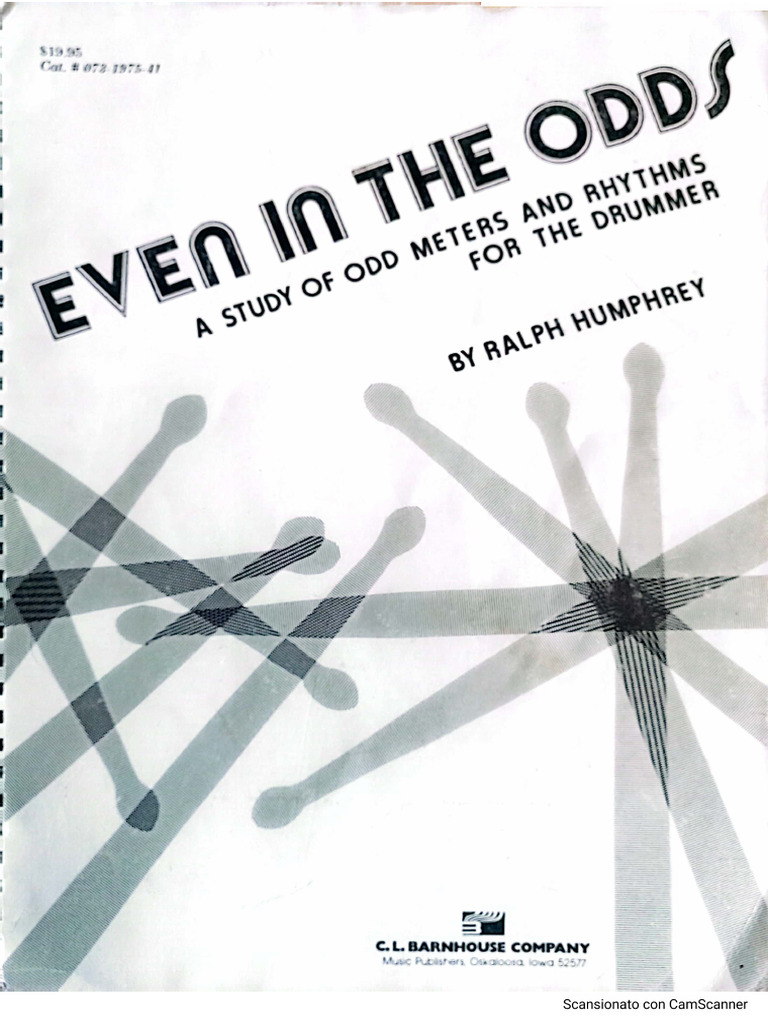 Even in The Odds - Ralph Humphrey-1-2 | PDF