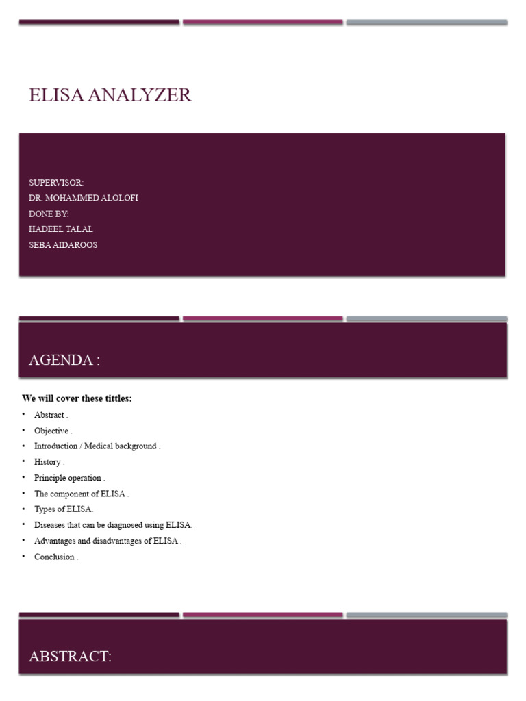 Elisa Analyzer New | PDF | Elisa | Immunoassay