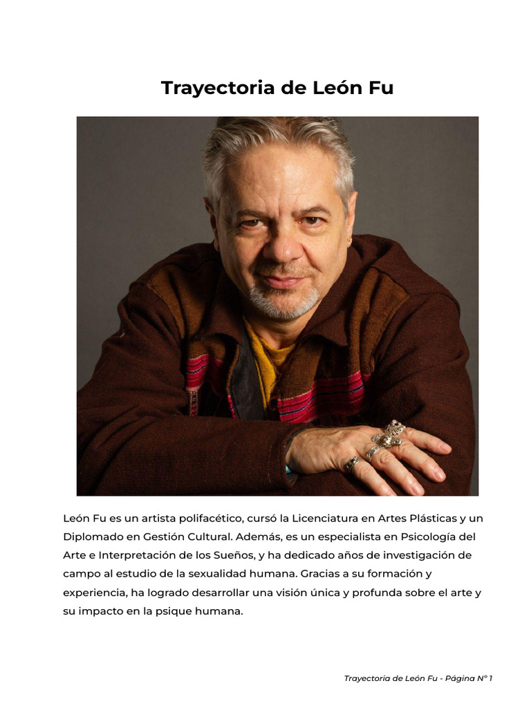 Trayectoria de León Fu | PDF | Carl Jung | Sicología
