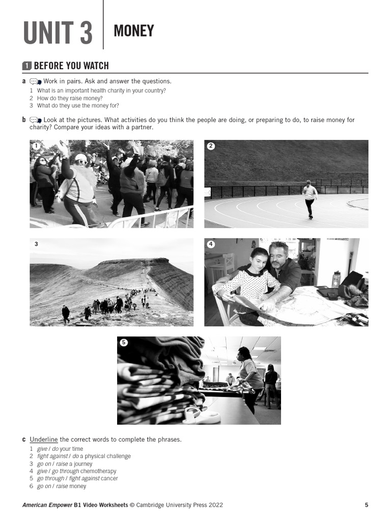 Empower Pre-Intermediate Video Activity Sheet | PDF