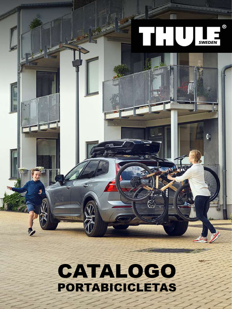 Portabicicletas Thule | PDF | Factores humanos y ergonomía | Neumático