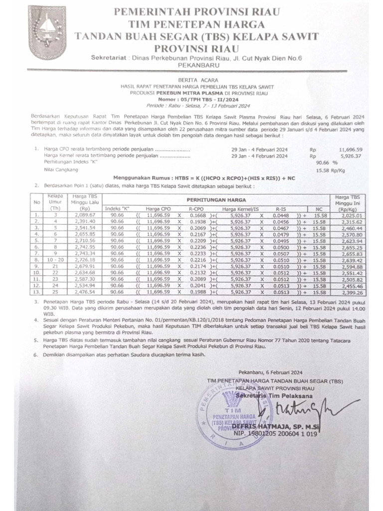 Ba Mitra Plasma No. 05-2024 | PDF