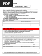 (IMO FAL Form 5) : Crew List | PDF