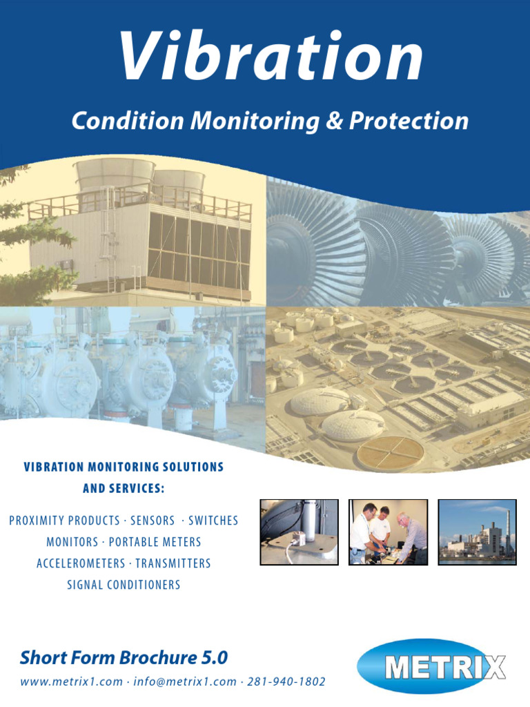 Metrix Product Range Brochure | PDF | Accelerometer | Pump