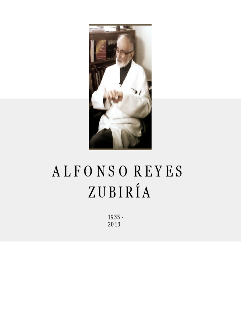 Alfonso Reyes Zubiría Autor | PDF