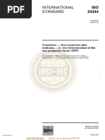 Iso 24443 2021 | PDF | Sunscreen | Ultraviolet