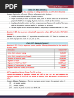 12 GST Practice Questions With Solutions | PDF | Value Added Tax | Taxes