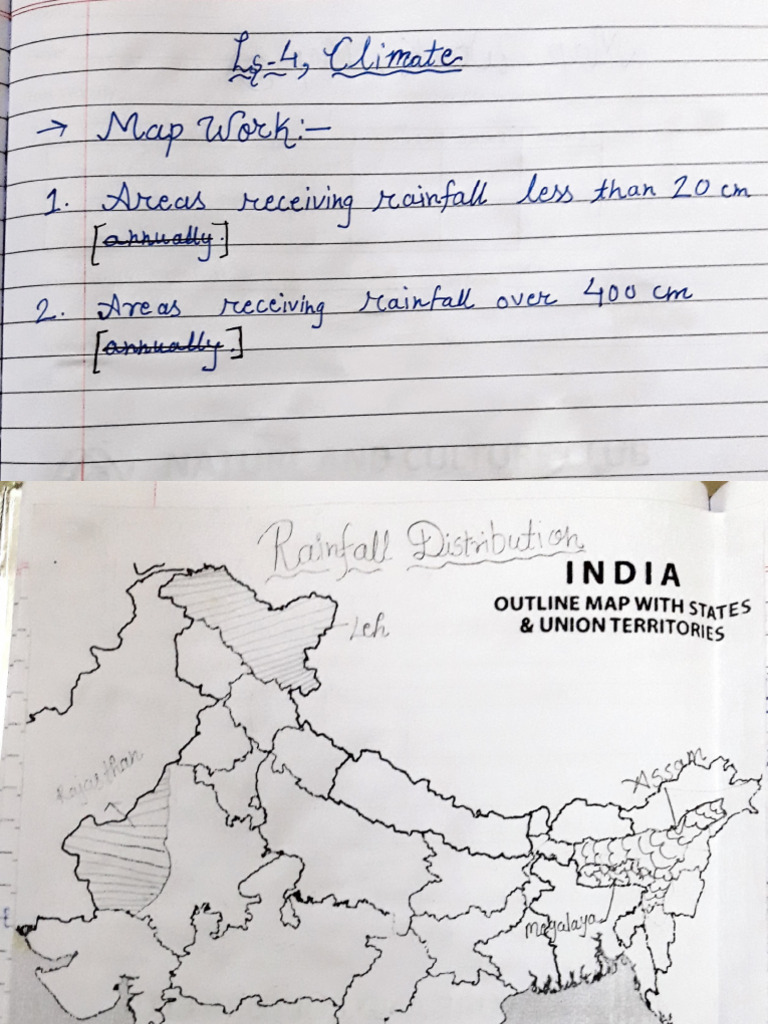 Geography, Ls.04 Climate Notes & Map | PDF