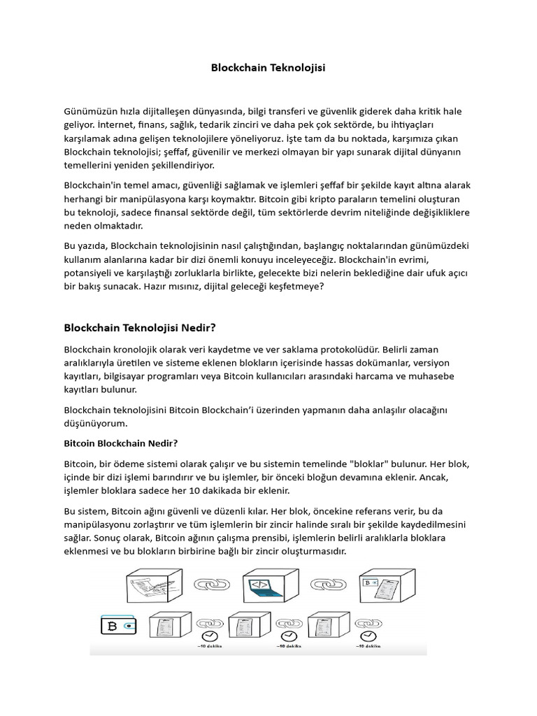Blockchain Nedir | PDF
