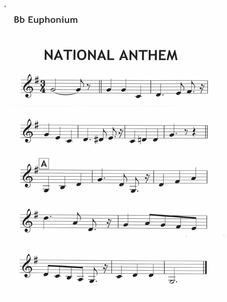 National Anthem | PDF