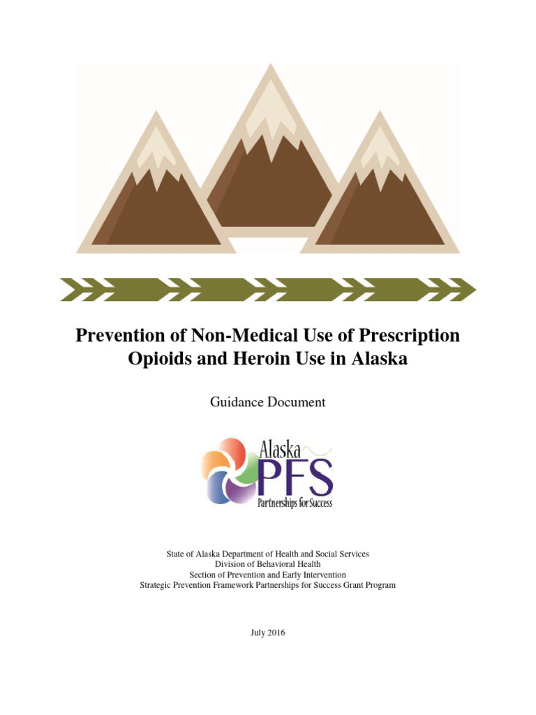 PFS Guidance Document - FINAL | PDF | Opioid | Substance Abuse