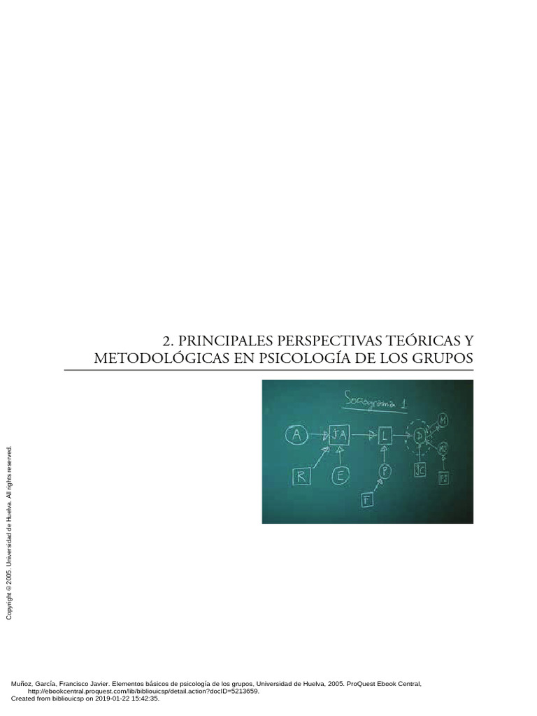 Principales Perspectivas Teóricas y Metodológicas en Psicología de ...