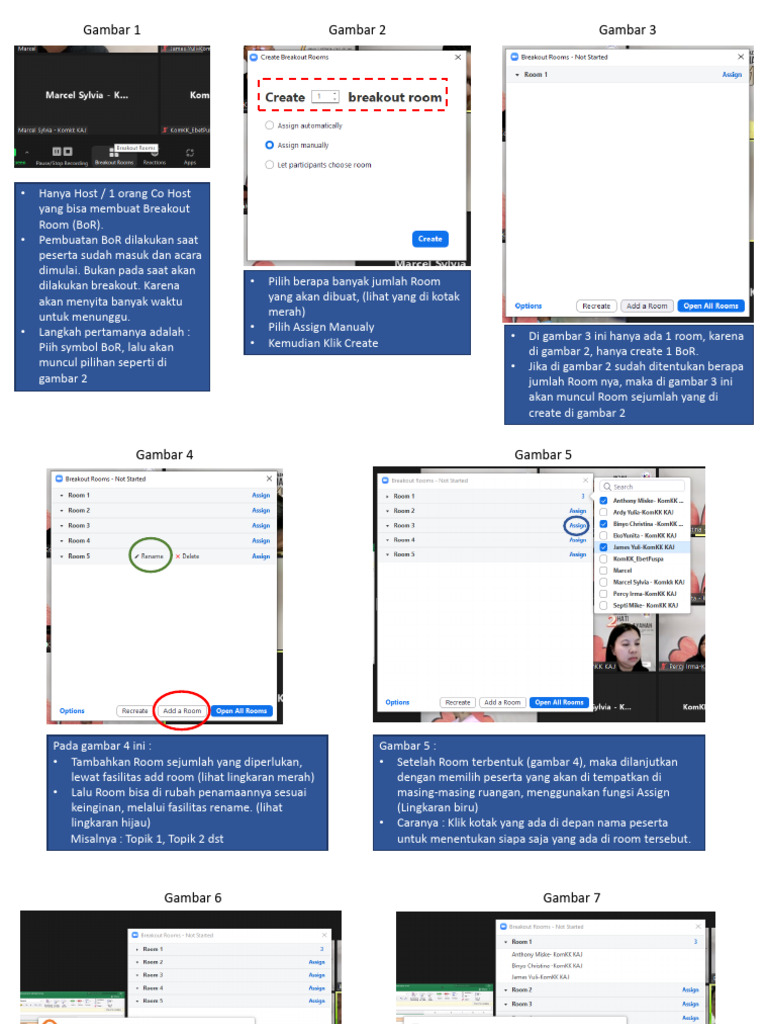Cara Membuat Breakout Room Di Zoom | PDF