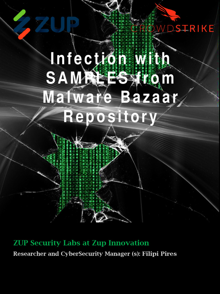 Infection With SAMPLES From Malware Bazaar Repository | PDF | Malware | Antivirus Software