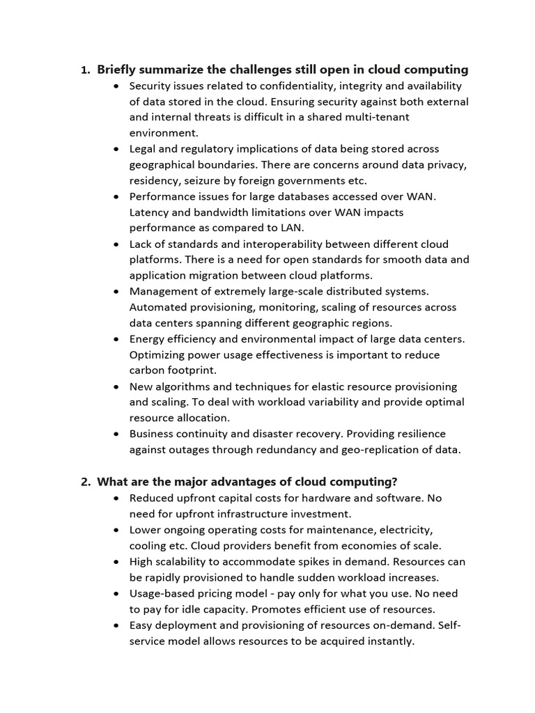 CC Unit1 | PDF | Cloud Computing | Virtual Machine