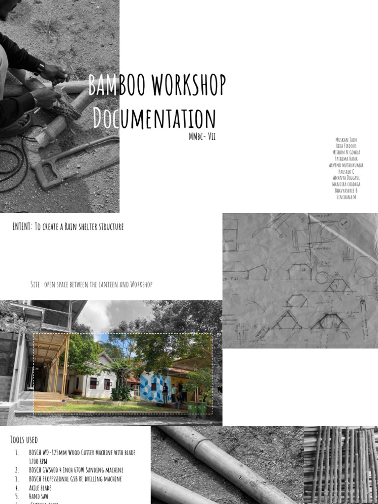 Bamboo Workshop | PDF