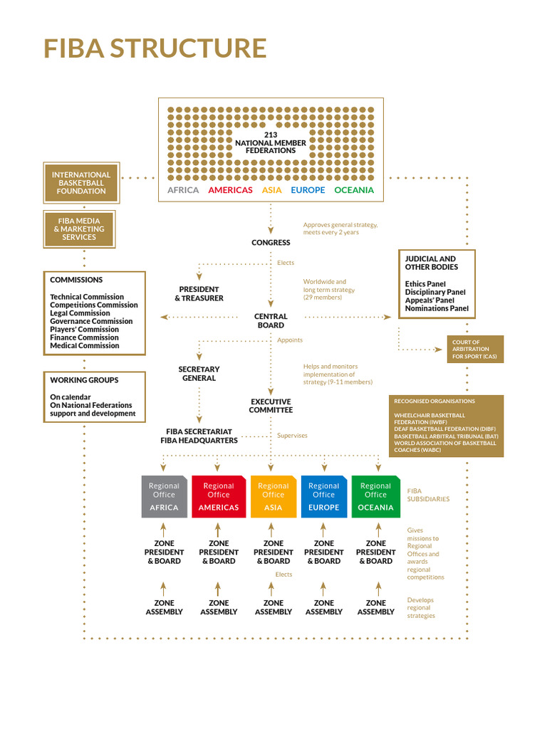 Organograma FIBA - Inglês | Download Free PDF | Courts | Separation Of ...