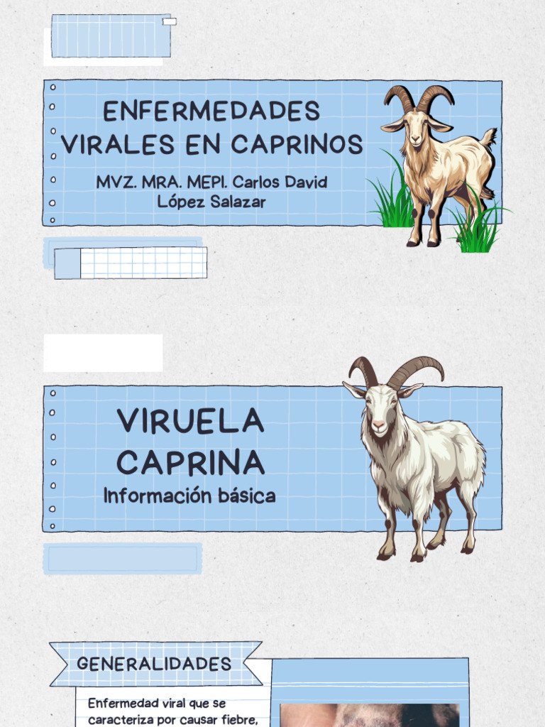 Caprinos Viruela Caprina | PDF | Virus | Viruela
