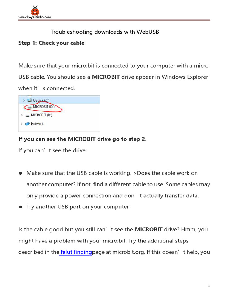 Troubleshooting Downloads With WebUSB | PDF | Usb | Windows 10 Troubleshooting Downloads With WebUSB | PDF | Usb | Windows 10