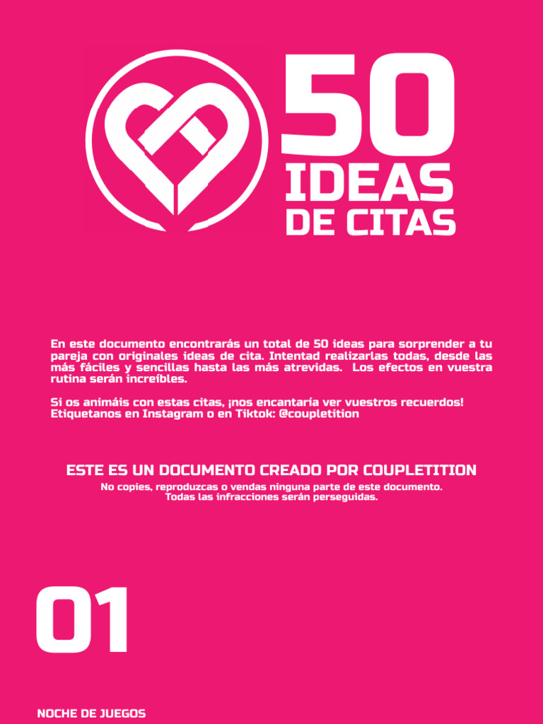 50 Ideas de Cita | PDF