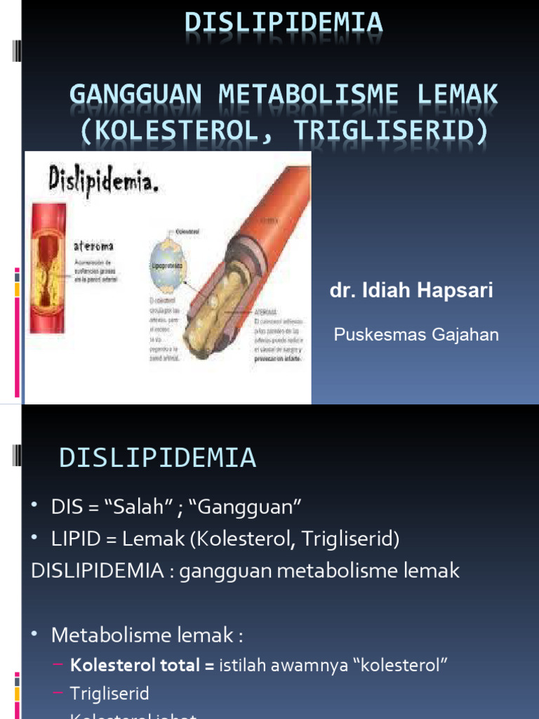 Dislipidemia | PDF
