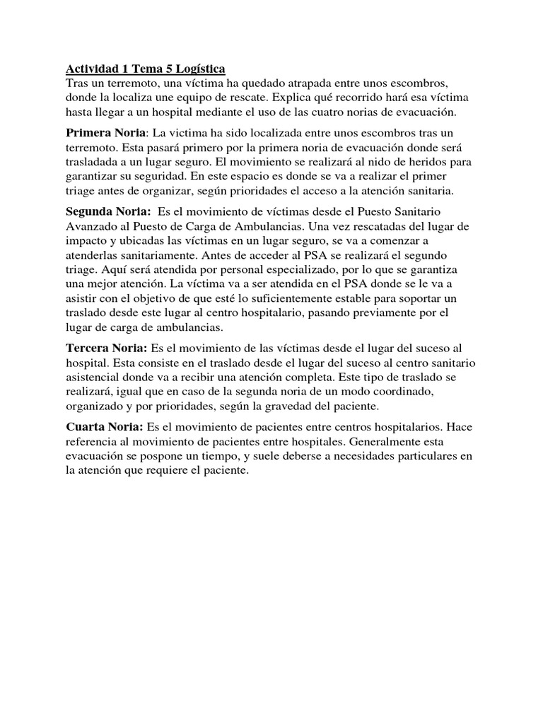 Actividad 1 Tema 5 Logistica | PDF