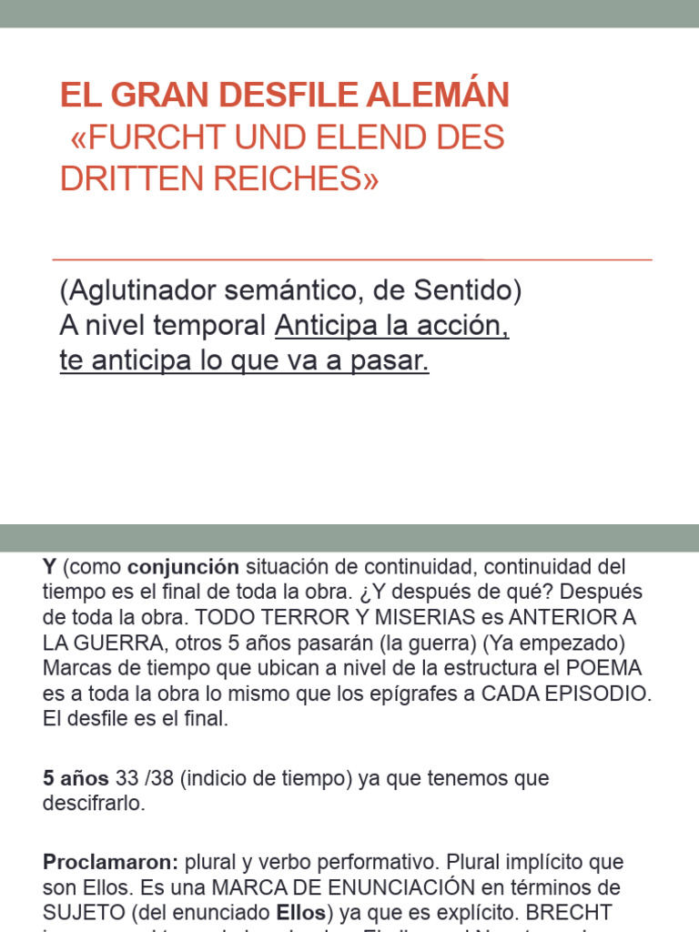 El Gran Desfile Alemán | PDF