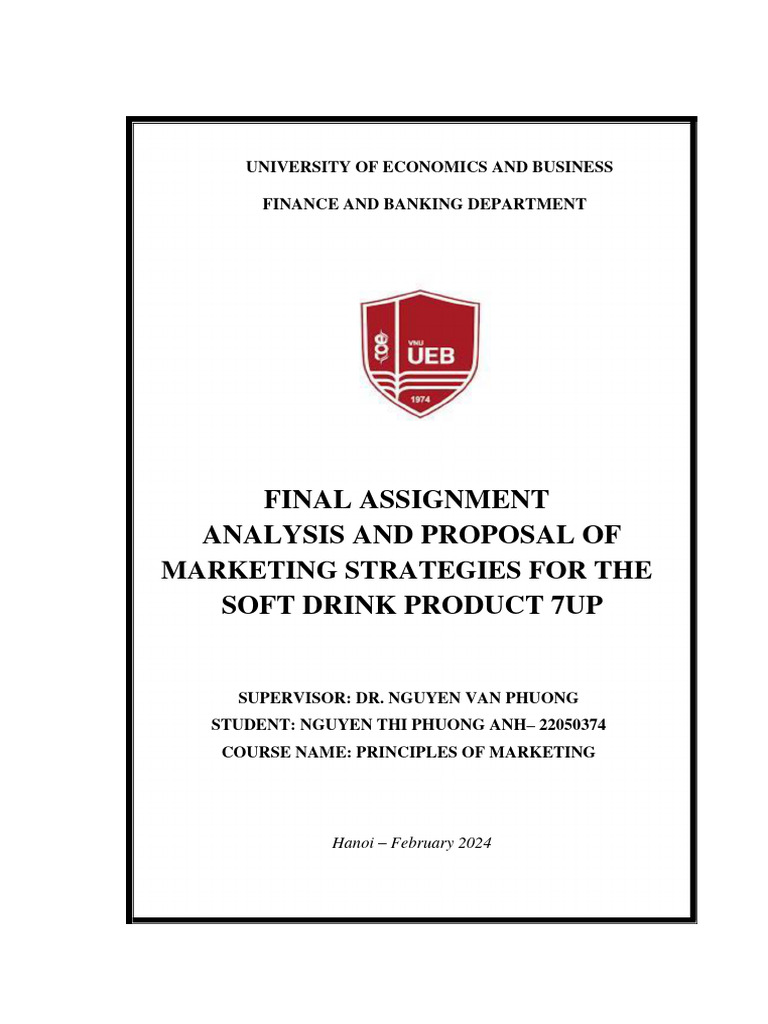 Mix Marketing For 7up | PDF | Consumer Behaviour | Pepsi Co
