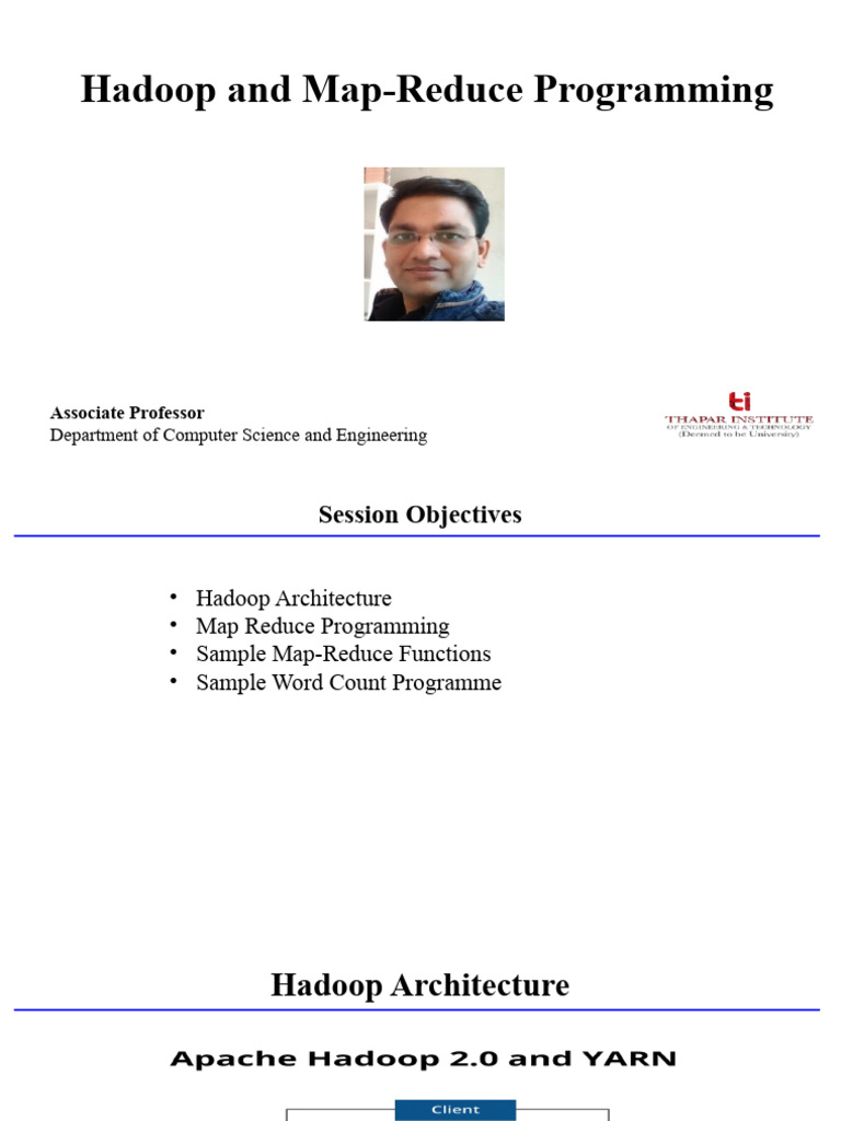 Hadoop and Map Reduce | PDF | Apache Hadoop | Map Reduce